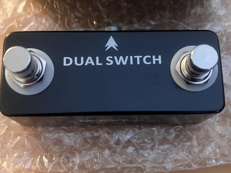 FOOTSWITCH DUAL BY MOSKY AUDIO- 2024 - BLACK -NEW IN BOX | Reverb