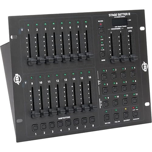 American DJ STAGE-SETTER 8-Channel Lighting Controller | Reverb