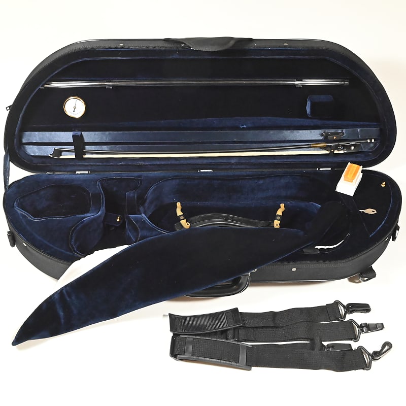 Premium Viola Accessory Set, Up to 16.5" - Case, Bow, | Reverb