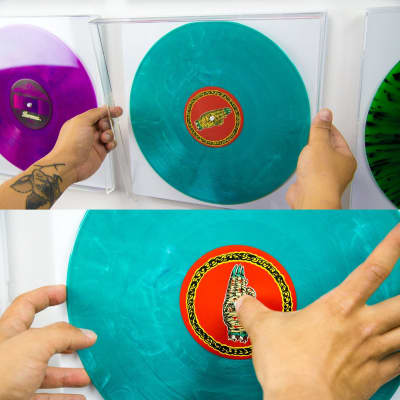 Art Of Records: CLRCASE Vinyl Record Display Case - Grey | Reverb