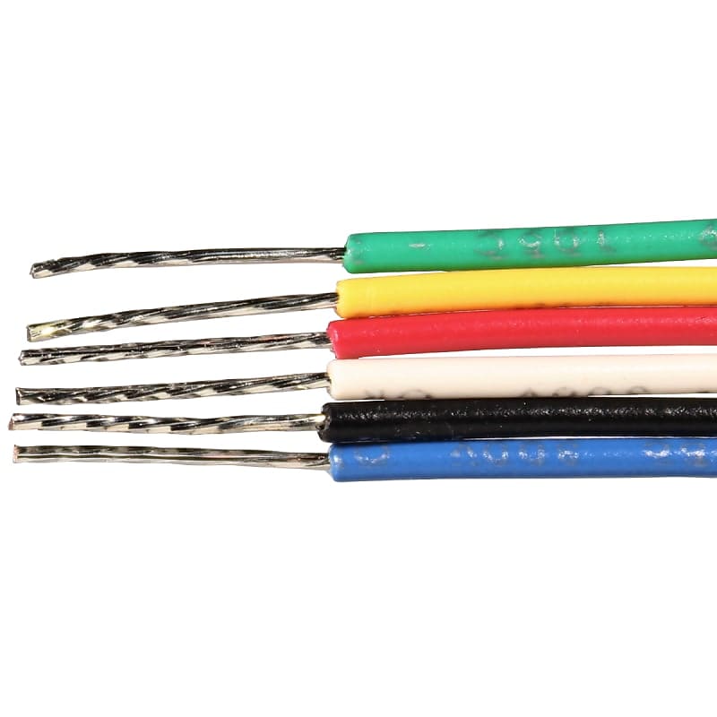 Wire - Weico, 24AWG Stranded, Top Coat Pre-Tinned, 300V, 50 | Reverb