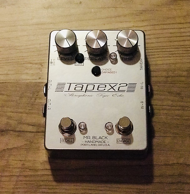 Mr. Black Tapex 2 tape delay ltd edition | Reverb