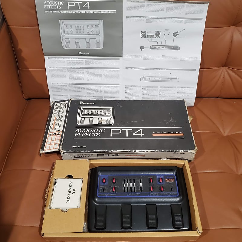 Ibanez PT4 Acoustic Effects Processor Reverb Chorus | Reverb Australia