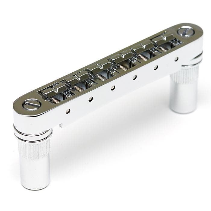 Graph Tech ResoMax NV1 6mm Tune-O-Matic Bridge, Chrome | Reverb