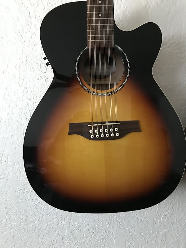 Seagull Coastline Concert 12-string 2018 - Sunburst | Reverb