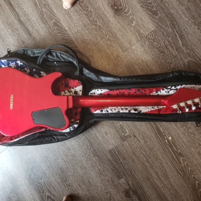 Fender Santa Rosa - Candy Apple red with new gig bag rare MIJ | Reverb