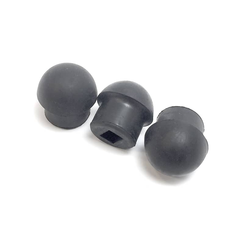 Latin Percussion Rubber Feet (3) For Junior Conga, #LP935 | Reverb