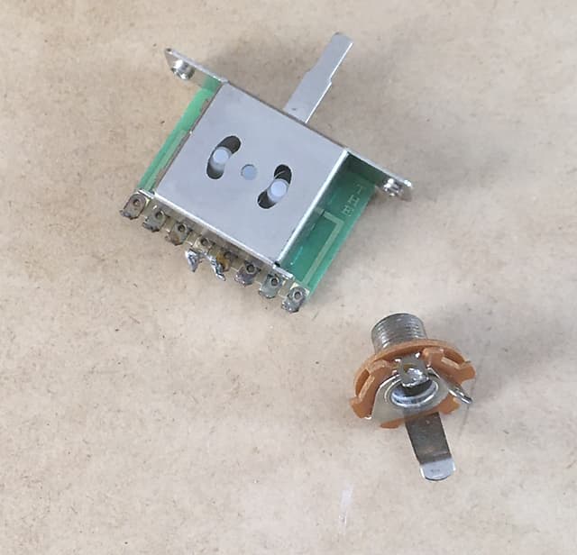 Luthier 3-Way Tele TL Switch No Relic Parts Project | Reverb UK