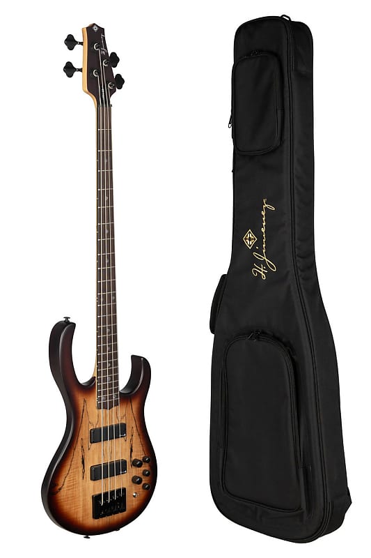 H. Jimenez Bass Guitar 4 String Camaleón Satin Spalt Burst | Reverb