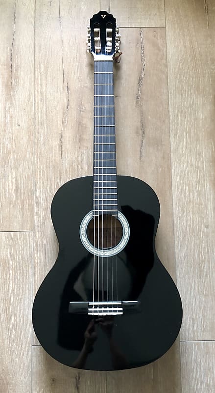 Valencia CG150/BK Black Acoustic Guitar | Reverb