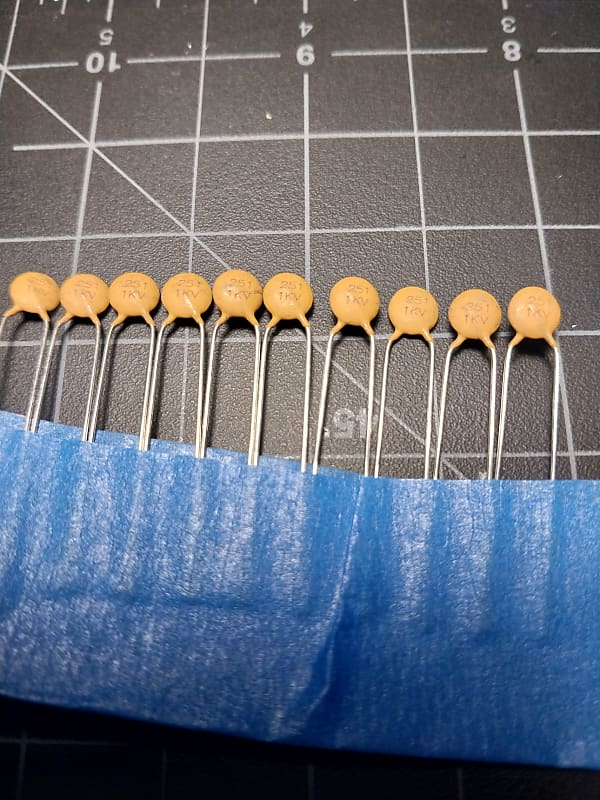 Ceramic capacitors 250pf | Reverb