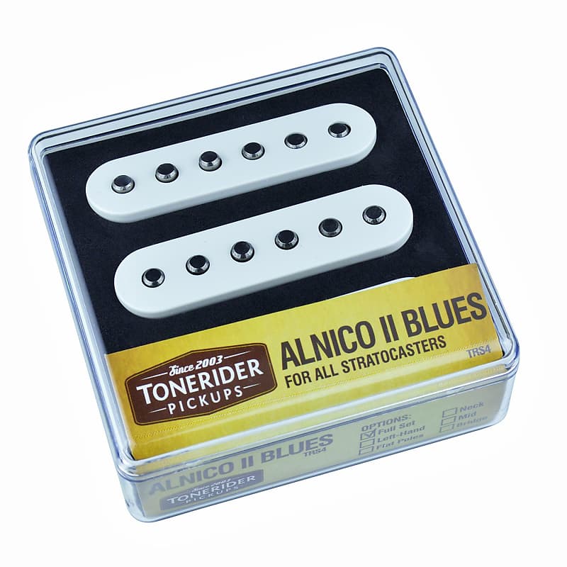 Alnico II Blues Pickup Set for Stratocaster | Reverb