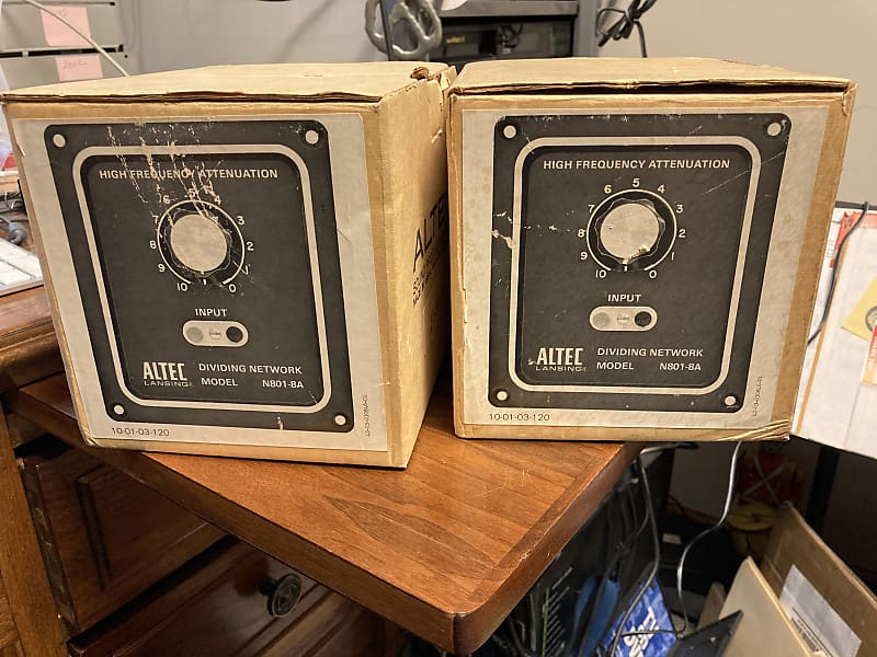 Altec Lansing N801-8A 1970's Black | Reverb