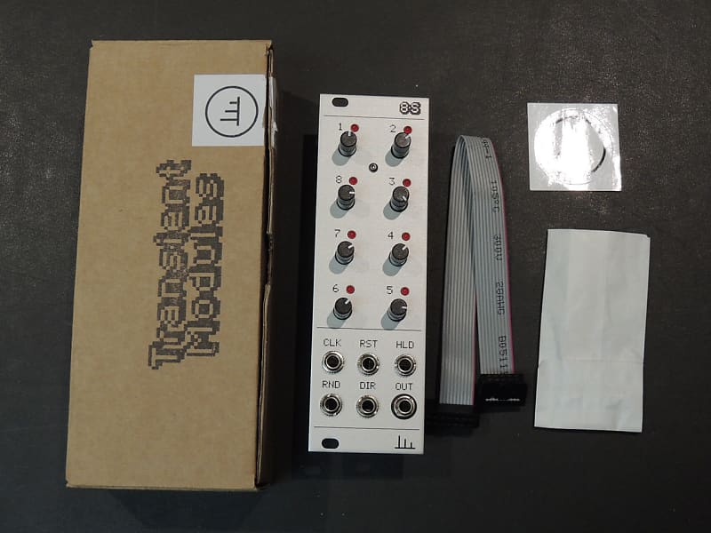 Transient Modules 8S - 8 Step Sequencer (Used) [Three Wave | Reverb