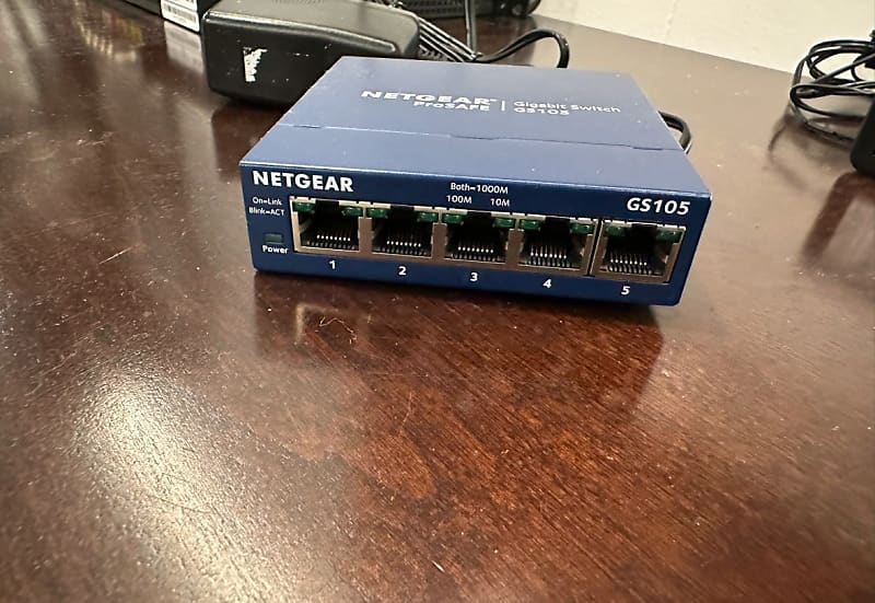 Netgear Ethernet Switch 5 Ports GS105 | Reverb