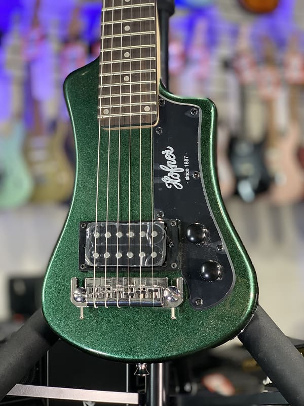 Hofner Shorty HCT-SH Travel Size Guitar *FREE PLEK WITH | Reverb