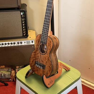 KALA KA-CM-SLN - Curly Mango Soprano Long Neck Ukulele w | Reverb