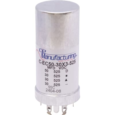 CE Manufacturing Multisection Can Capacitor, 30/30/30/30uf @ | Reverb