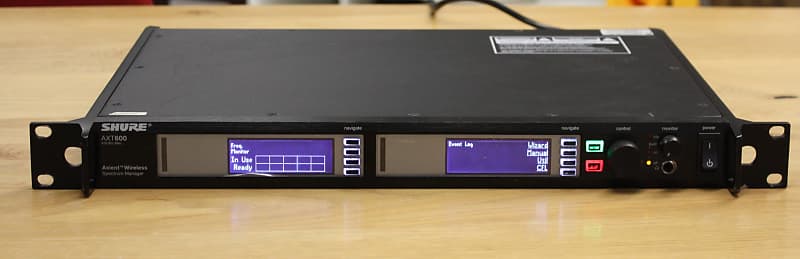 Shure AXT600 Digital Spectrum Manager (470-952MHz) | Reverb