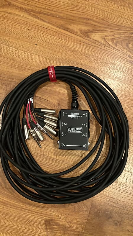 Hosa sub snake Little Bro 6x2x50 | Reverb