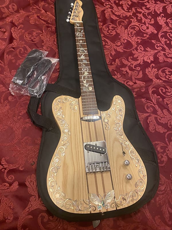 Antonio Tsai Neck Thru Telecaster style late 90s - natural | Reverb