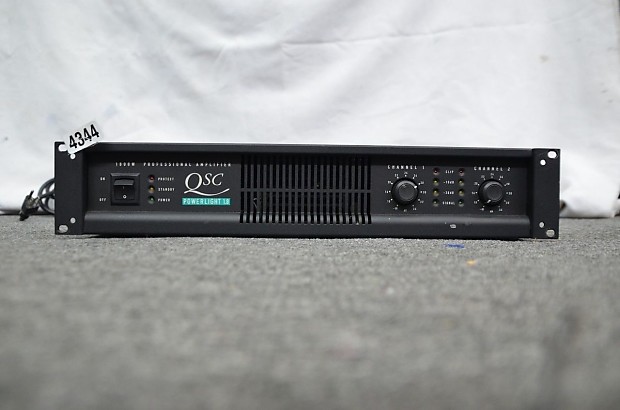 QSC PowerLight 1.8 Power Amplifier **ONE** 1800W @ 4Ω | Reverb