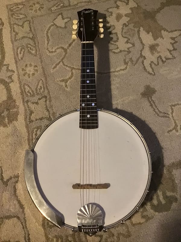 1920s-30s Bacon Peerless “Banjolin”, USA-made mandolin banjo | Reverb