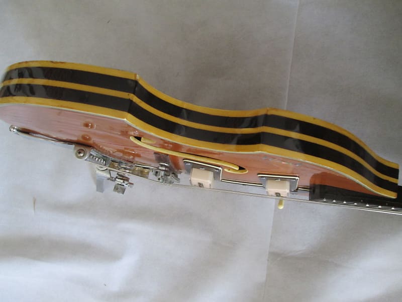 Kent 6 string electric c.1967 brown/sunburst | Reverb