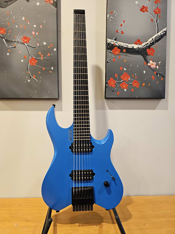 Kiesel Vader 7 2015 - Grabber Blue | Reverb