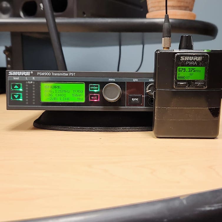 Shure PSM 900 P9T Transmitter w/ P9RA Receiver (L6 Band) - | Reverb