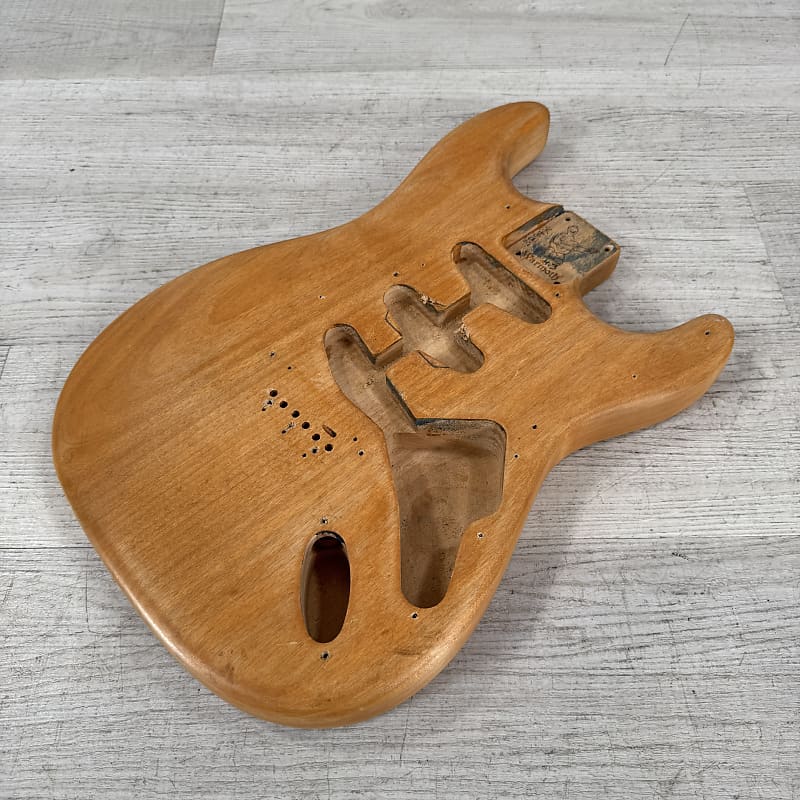 Warmoth Strat Replacement Body - Natural - AS IS | Reverb