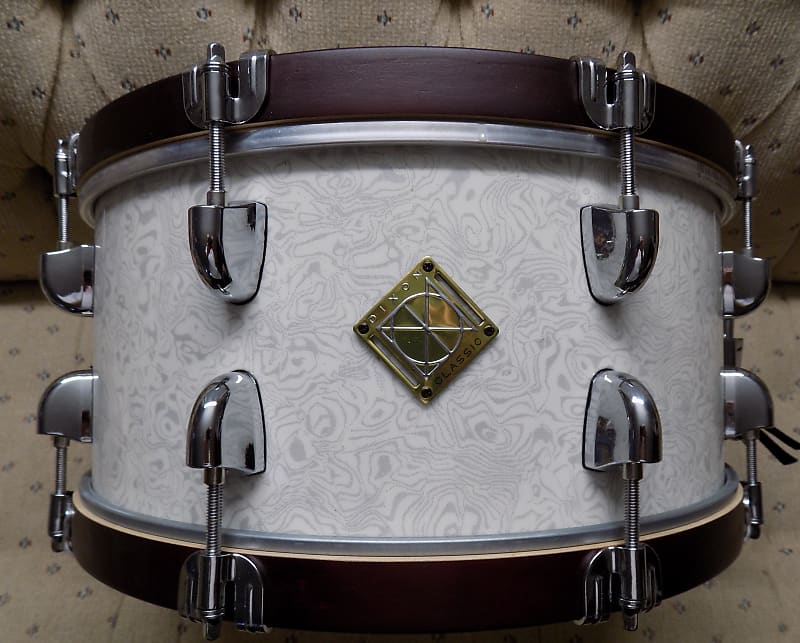 Dixon Classic Hybrid 6.5X14" Snare Drum - Sub Zero (white) - | Reverb
