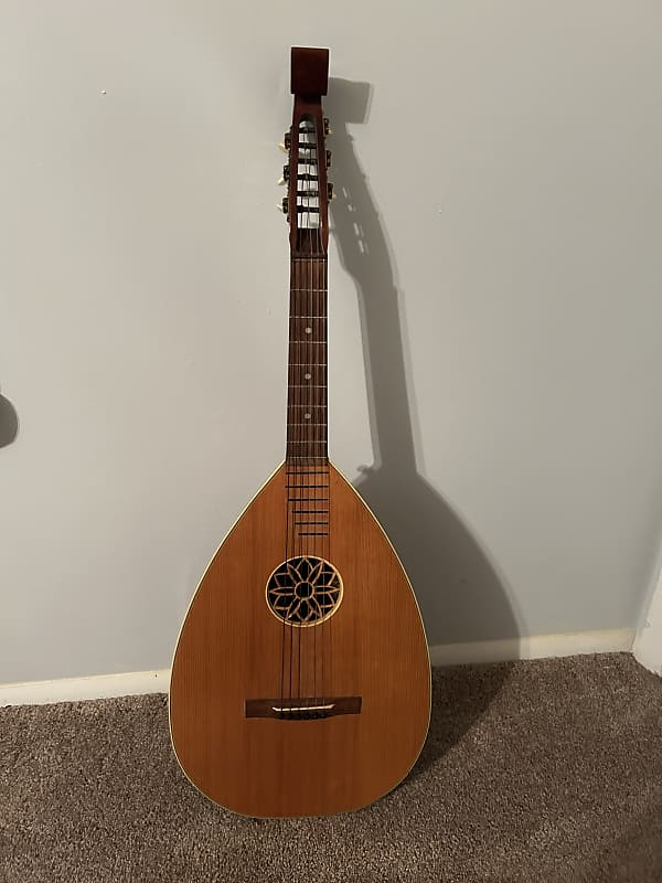 Beautiful Vintage German Renaissance 6 String Lute Guitar-No | Reverb