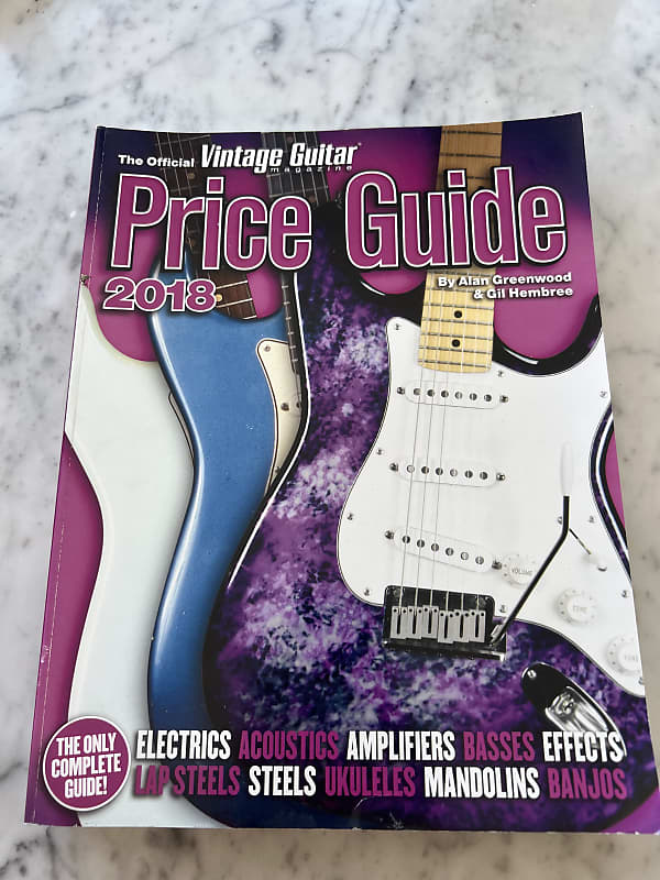 2018 Vintage Guitar Magazine Price Guide | Reverb