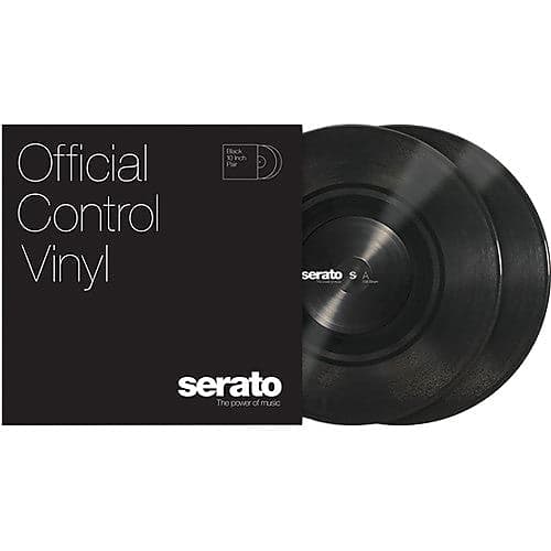 Serato Vinyl Performance Series Pair - Black 10" Control | Reverb