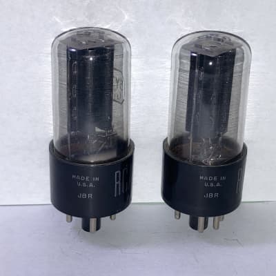 1957 RCA 5Y3GT Rectifier Tubes, Matched Pair, NOS Testing, | Reverb