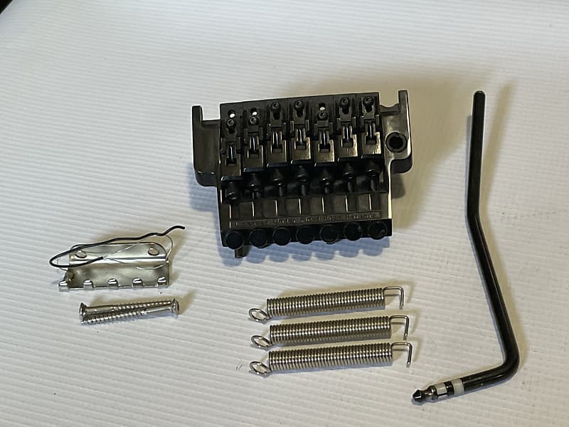 1990's Japan Ibanez RG Series Black Lo Pro Edge 7 String | Reverb