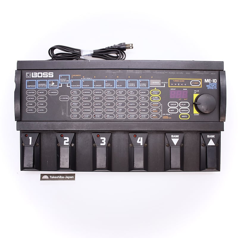 Boss Not Work ME-10 Guitar Multiple Effects Made in | Reverb Australia
