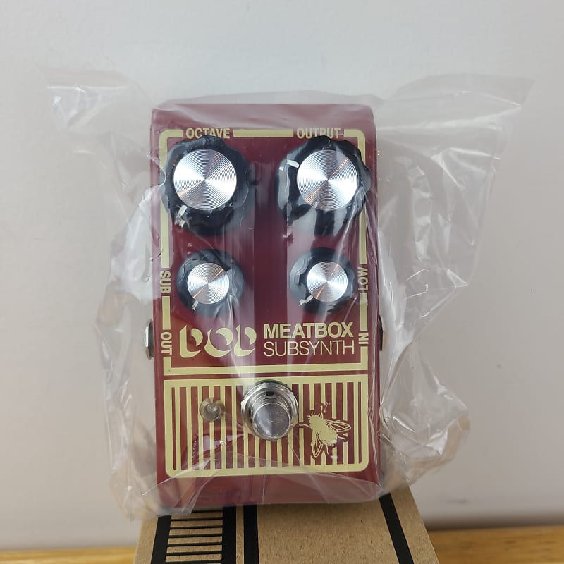 DOD Meatbox Subsynth Fuzz Octave & Pitch Bass Guitar Pedal | Reverb