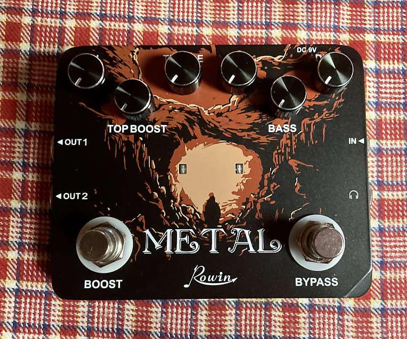 Rowin LTL-03 Twin Series Stereo Metal Muff pedal / New in Box | Reverb