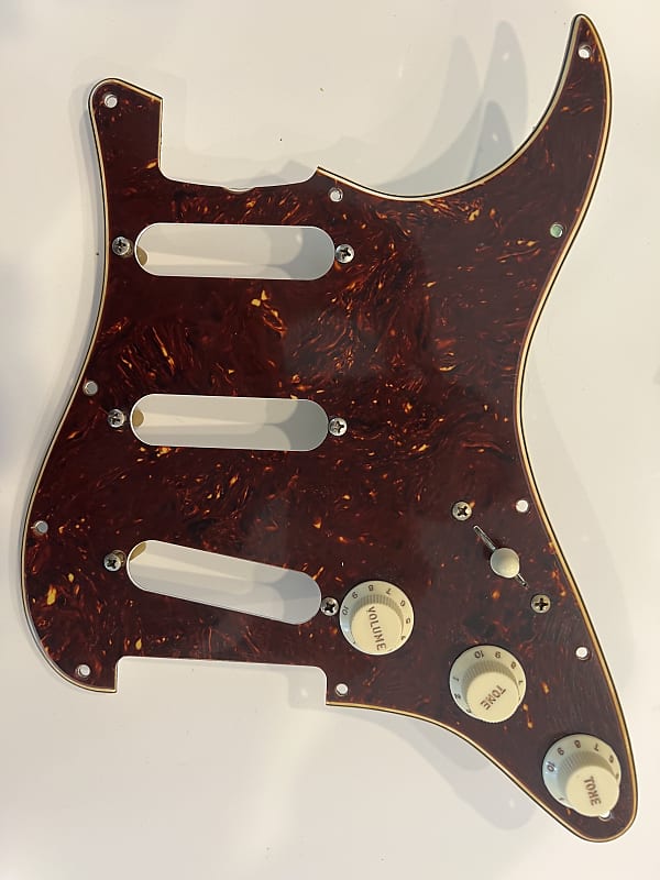 Fender Stratocaster Custom Shop Tortoise Loaded Pickguard | Reverb
