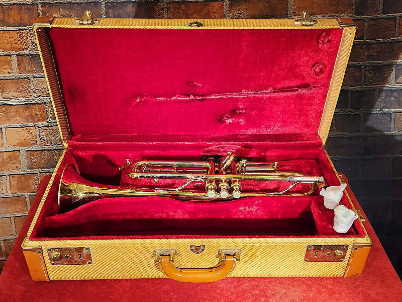 Vintage 1930s Martin Imperial Handcraft Brass Nickel Trumpet | Reverb