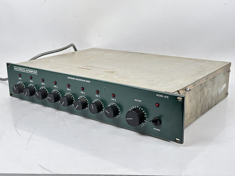 Altec Lansing Model 1678 Automatic Microphone Mixer- 8 | Reverb UK