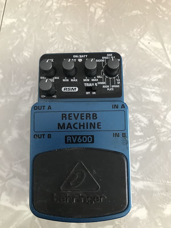 Behringer RV600 Reverb Machine Pedal | Reverb