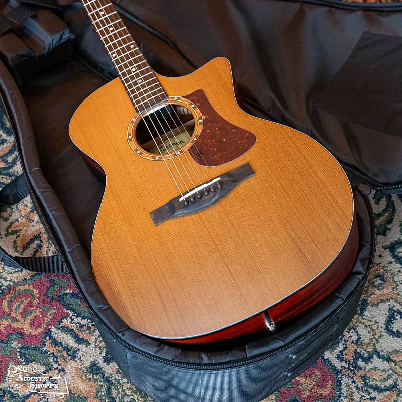 Eastman AC122-2CE Cedar/Sapele Acoustic Guitar w/ Fishman | Reverb