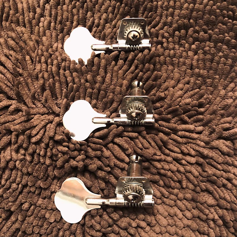 Unknown 70s tuning machines (set of 3--great shape) late 70s | Reverb