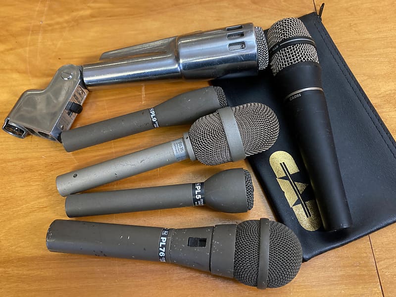 ElectroVoice DS35, PL5, PL9, PL76, EV664 & CAD 95 Lot of 6 | Reverb