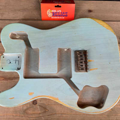 Real Life Relics Left Hand 72 Tele® Deluxe Body Aged Trans | Reverb