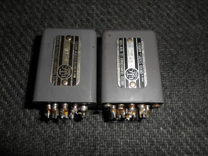 UTC A-10 Pair Tube Audio Preamp Limiter Transformer | Reverb Australia