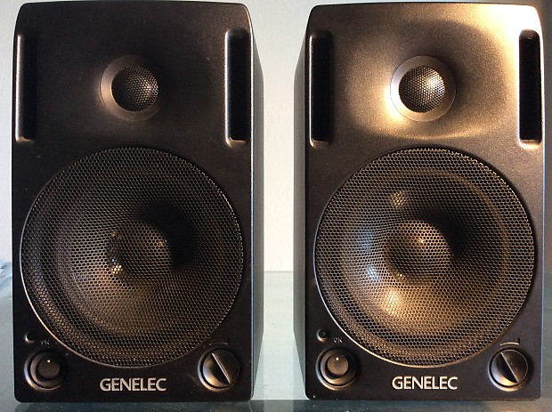 Genelec 1029A Active Studio Monitor Speakers PAIR - 220V AC - | Reverb